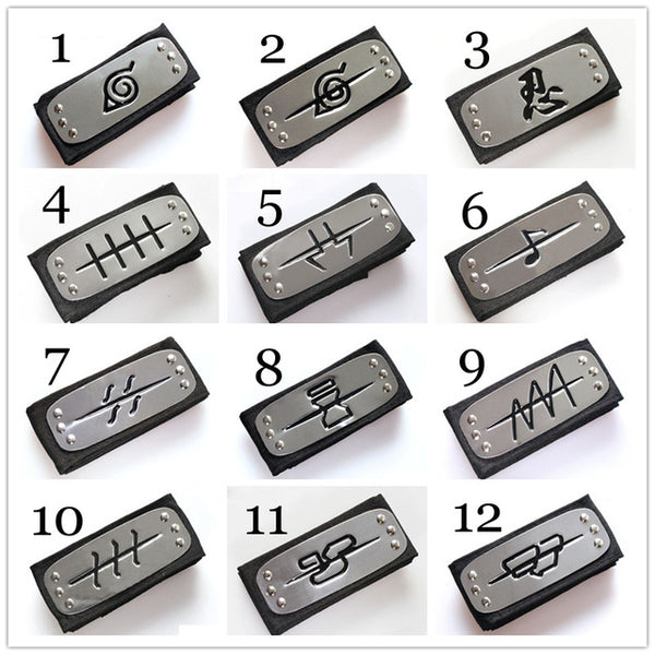 Naruto Ninja Villages Headbands Cosplay | Hobby Zone