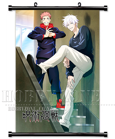 Jujutsu Kaisen 01 Sukuna and Gojo Wall Scroll | Hobby Zone